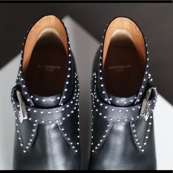 Givenchy | Shoes | Givenchy Elegant Studded Western Booties | Poshmark